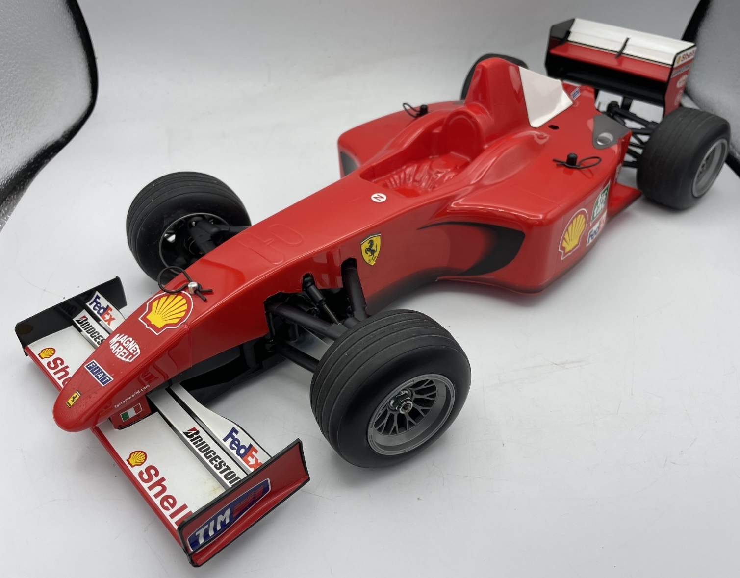 FOR PARTS TAMIYA F-201 F201 chassis and Ferrari F2001 body shell £201.93 - PicClick UK
