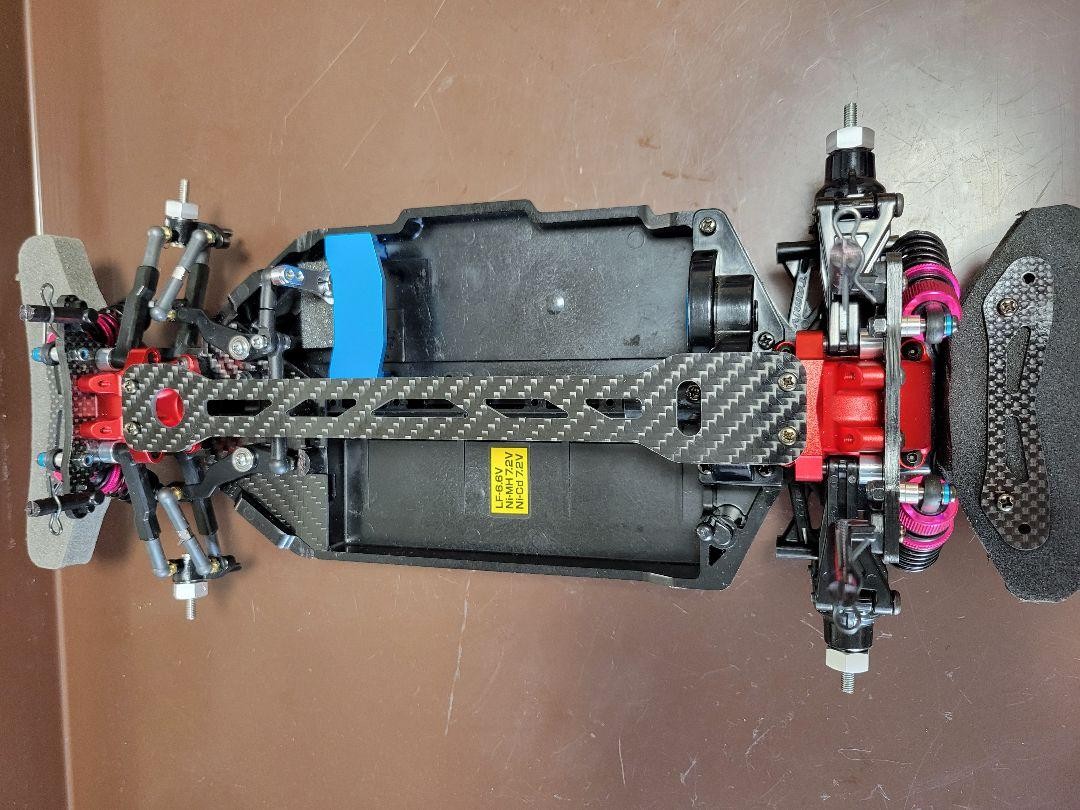 TAMIYA TT-02 MRC 2Wd Drift Conversion Kit Carbon Fiber & Aluminum Parts ...