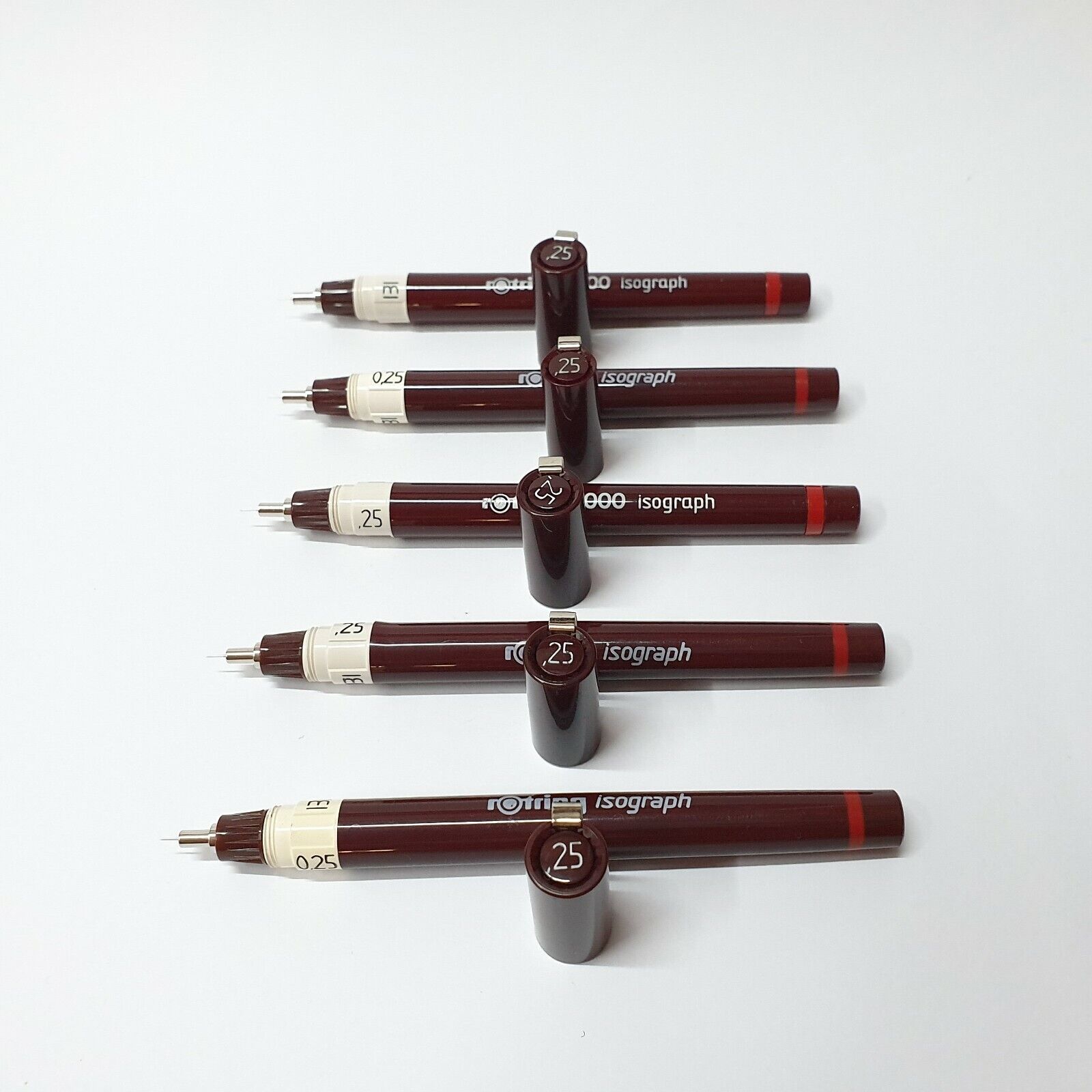 USED rOtring Rapidograph F / Isograph F / Micronorm Technical Pens ...