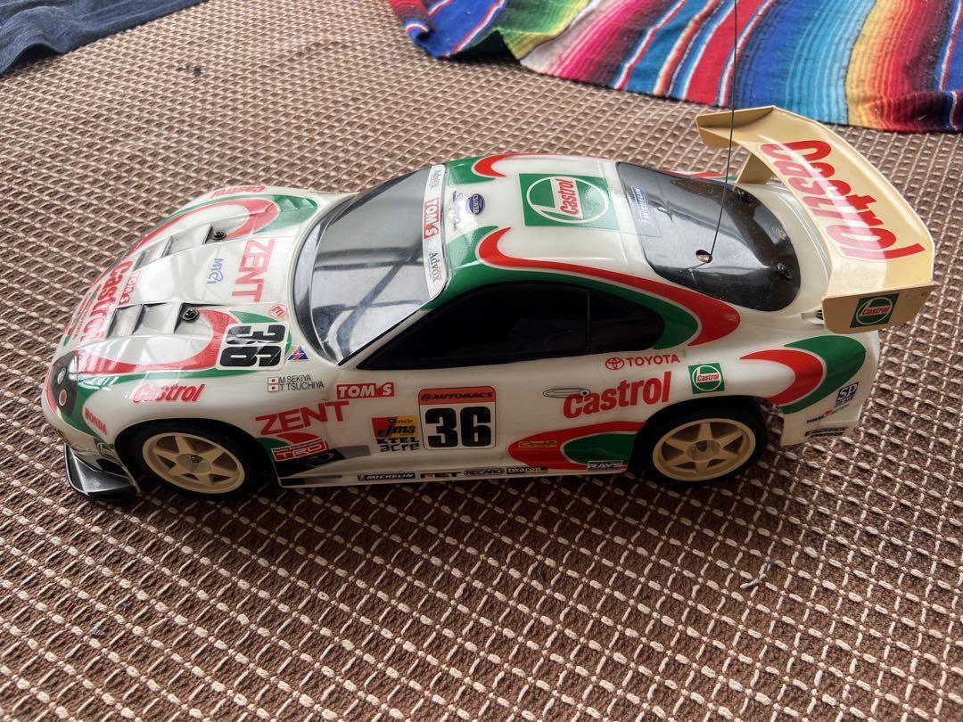 TAMIYA QD TOYOTA Supra Rc Scale Model Remote Control Collectible £165. ...