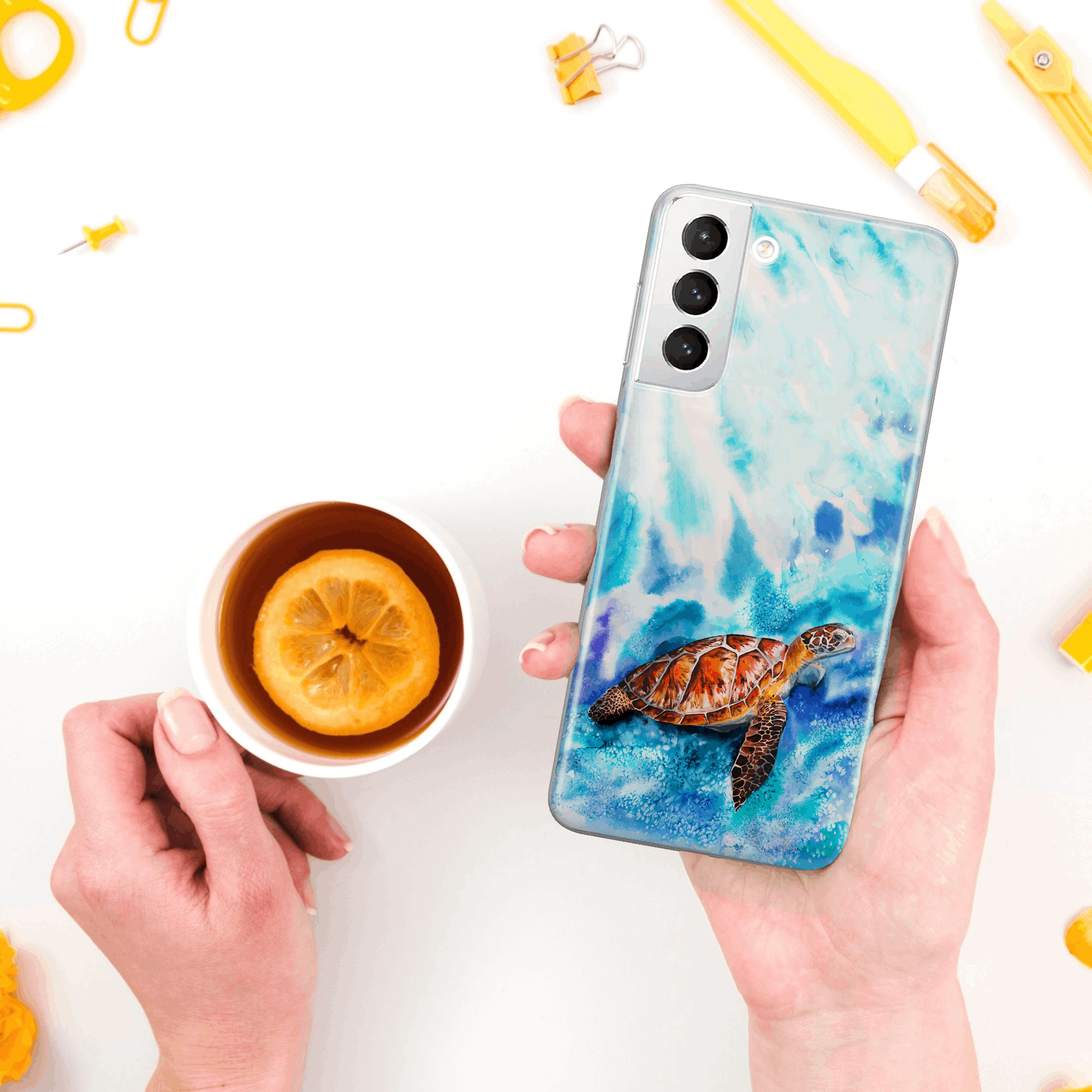 Turtle Phone Case for Samsung Galaxy S24 S23 FE S22 Pro S21 Ultra A25 ...