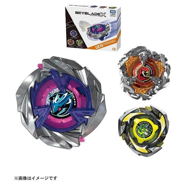 TAKARA TOMY BEYBLADE X UX-15 Shark Scale Deck Set New Release Japan Neu ...