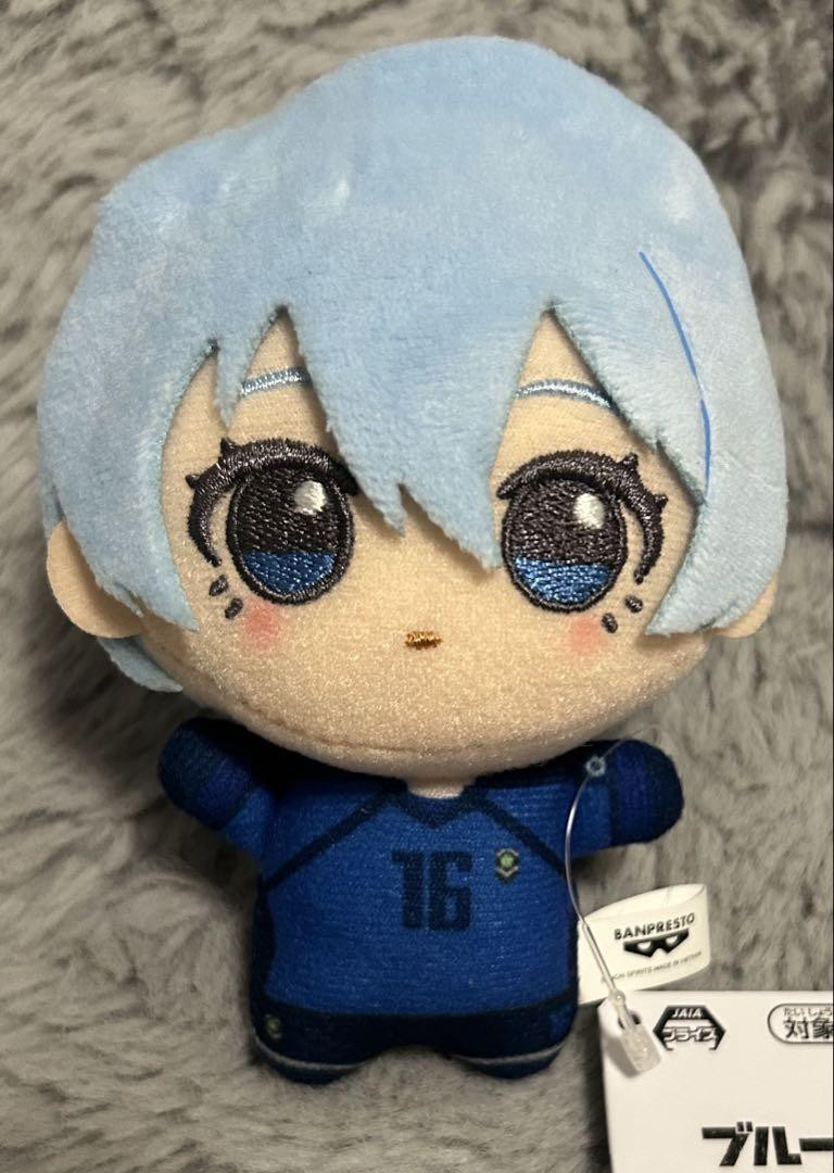 BLUE LOCK CHIBIGURUMI Yo Hiori Mascot Plush BlueLock vol.7 Limited ...