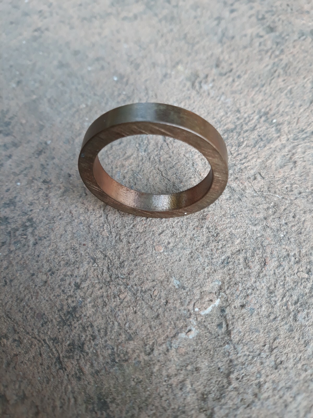 BRONZE MTB FORK Spacer Size 28.6mm X 6mm Nos Specialized Cannondale Tr ...