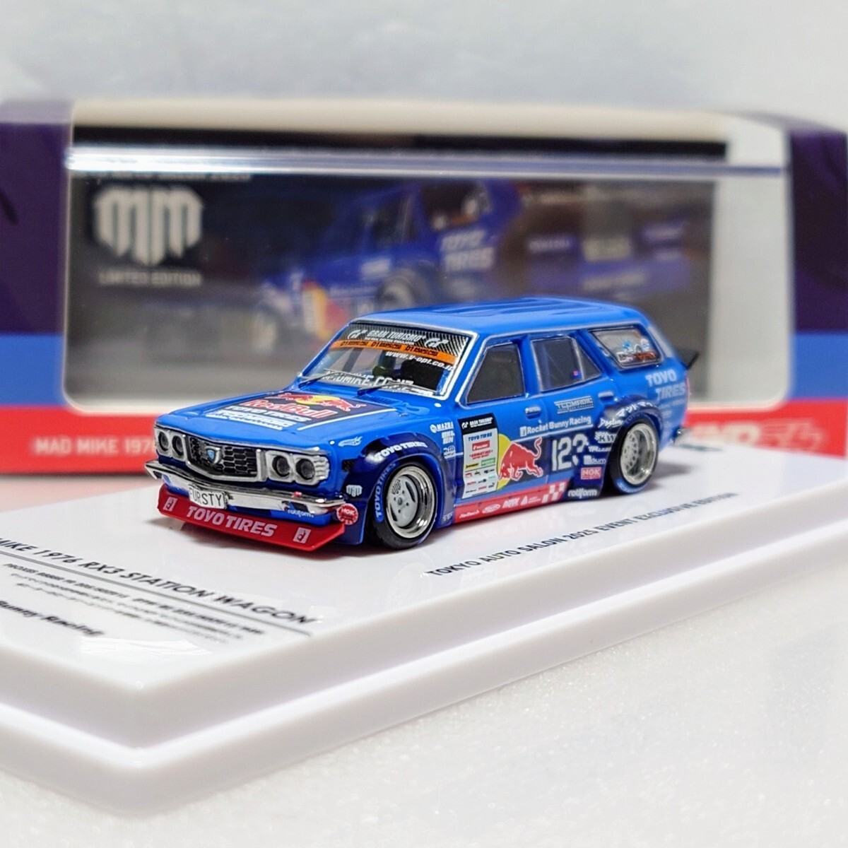 INNO TAS25 1/64 Mazda RX-3 Station Wagon 1976 Mad Mike Inno els INNO ...