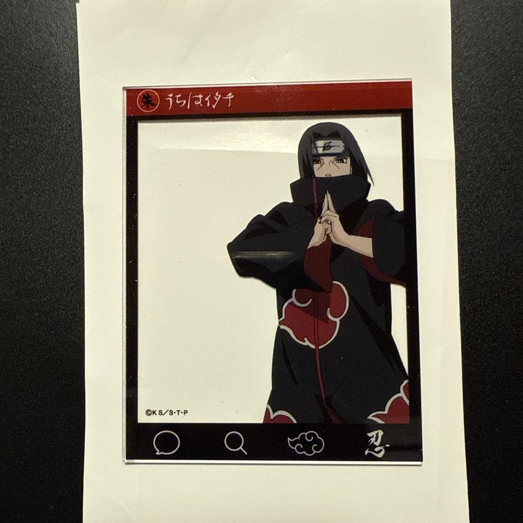 NARUTO ACRYLIC CARD Akatsuki Itachi Uchiha, Used, Anime Collectible, £ ...