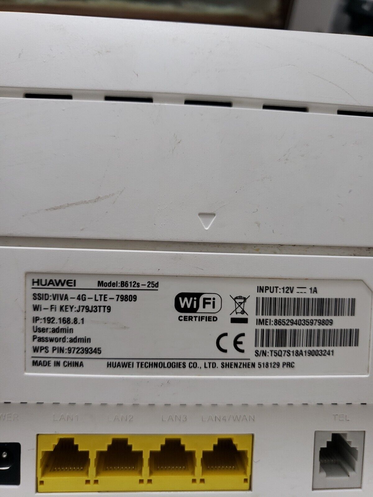 ROUTEUR HUAWEI B612S-25D 4G LTE Cat.6 300 Mbps EUR 57,13 - PicClick FR