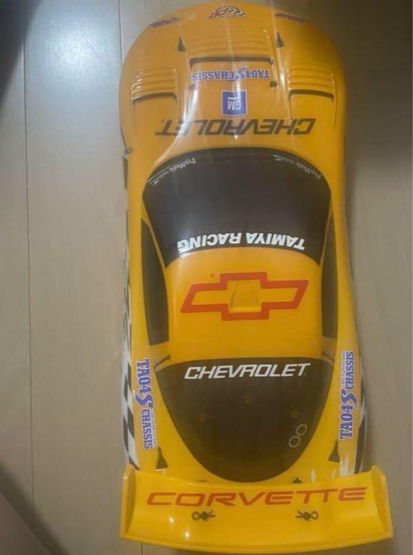 CORVETTE C5-R 1/10 scale RC TA04S Chassis Kit CLK-GTR Radio Control ...