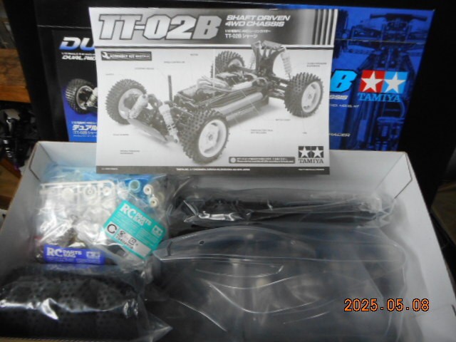 TAMIYA 1/10 NEO Scorcher TT-02B Chassis RC Radio control Car kit 58568 ...