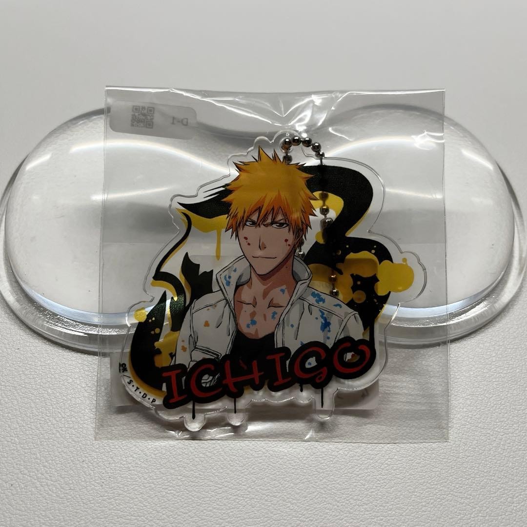 BLEACH Kujimate C Prize Acrylic Keyholder Ichigo Kurosaki | eBay UK