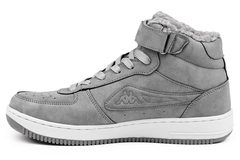 Kappa Mens Shoes Bash Mid Fur Sneakers Fitness Training Winter Shoes ...