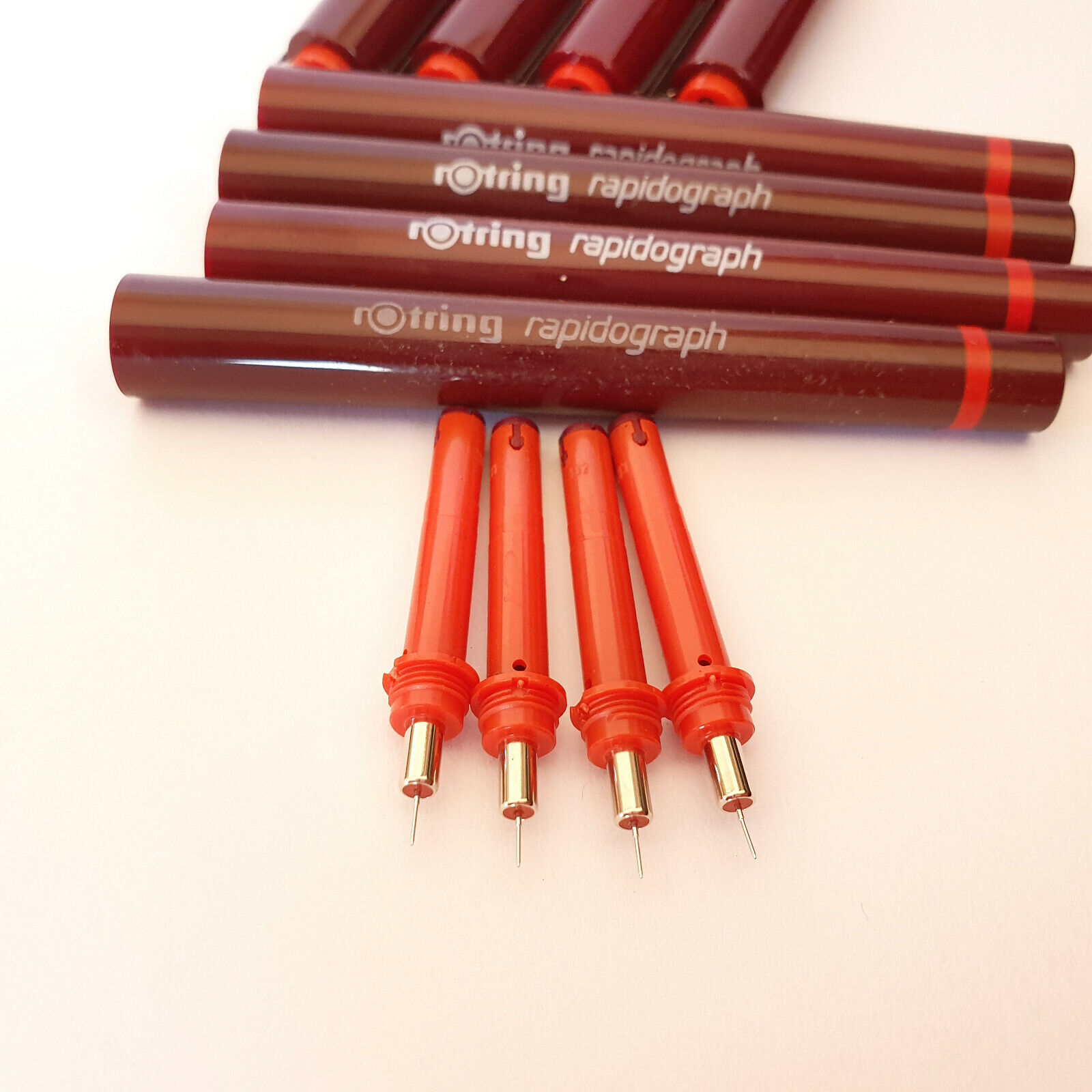 USED rOtring Rapidograph F / Isograph F / Micronorm Technical Pens ...