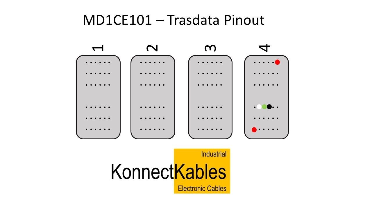MD1CE100 MD1CE101 diagnostic bench harness compatible with Trasdata | eBay