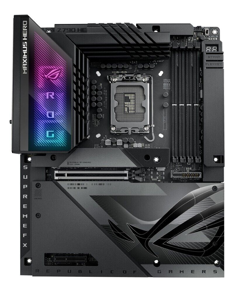 ASUS ROG MAXIMUS Z790 Hero BTF Intel 14.13Gen CPU LGA1700 ATX ...