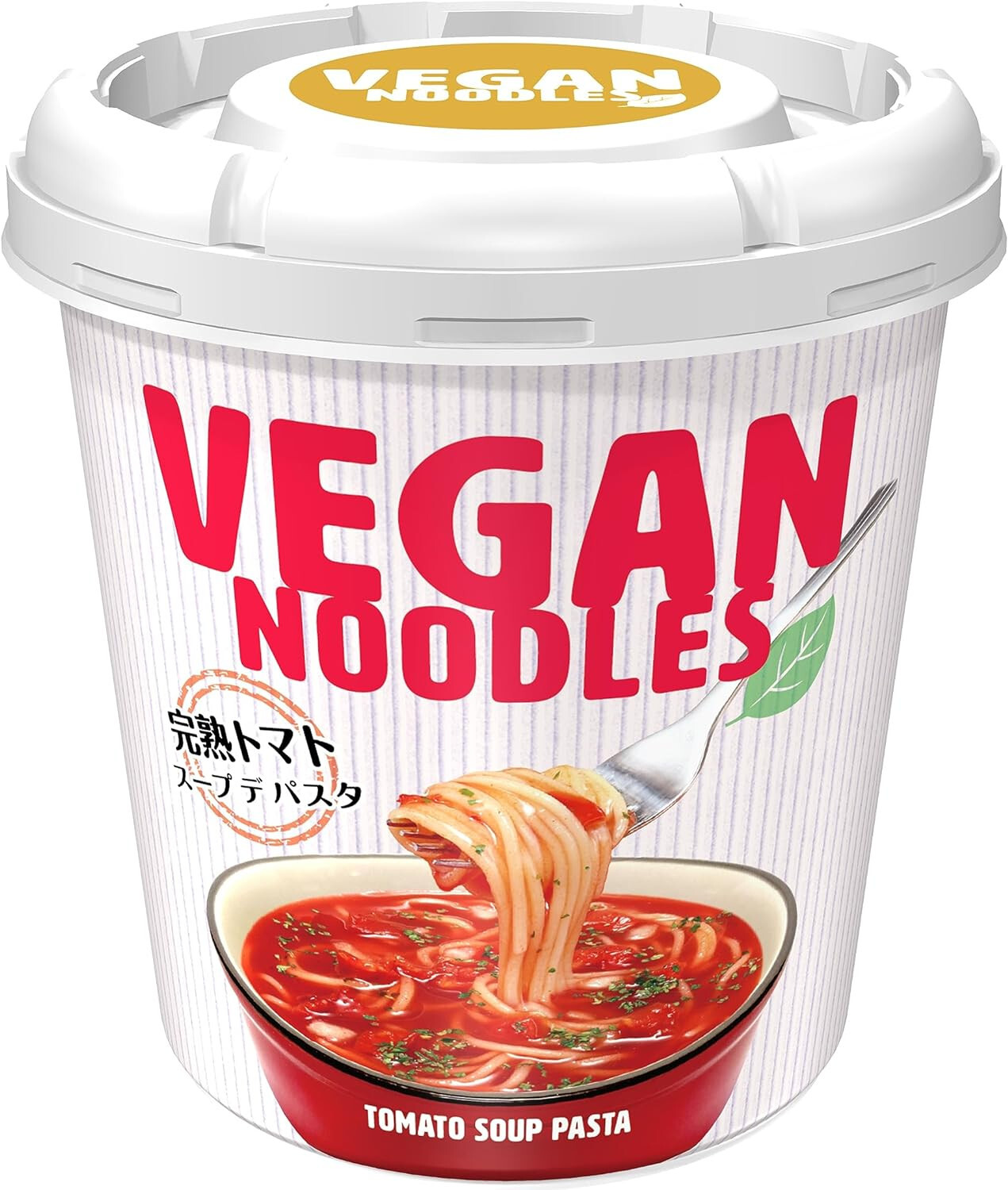 NEW TOUCH JAPAN Vegan Noodle Tomato Soup Pasta Instant Type 57G x 12 ...
