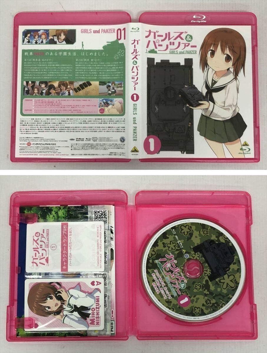 GIRLS UND PANZER Special Limited Edition Set completo di 6 volumi ...