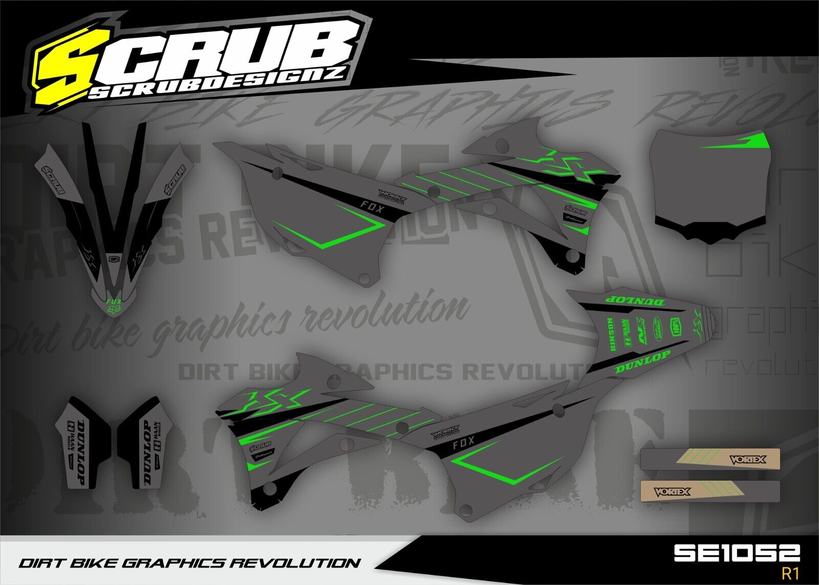Graphics KX85 2014 2015 2016 2017 2018 2019 2020 2021 KX 85 decals kit ...