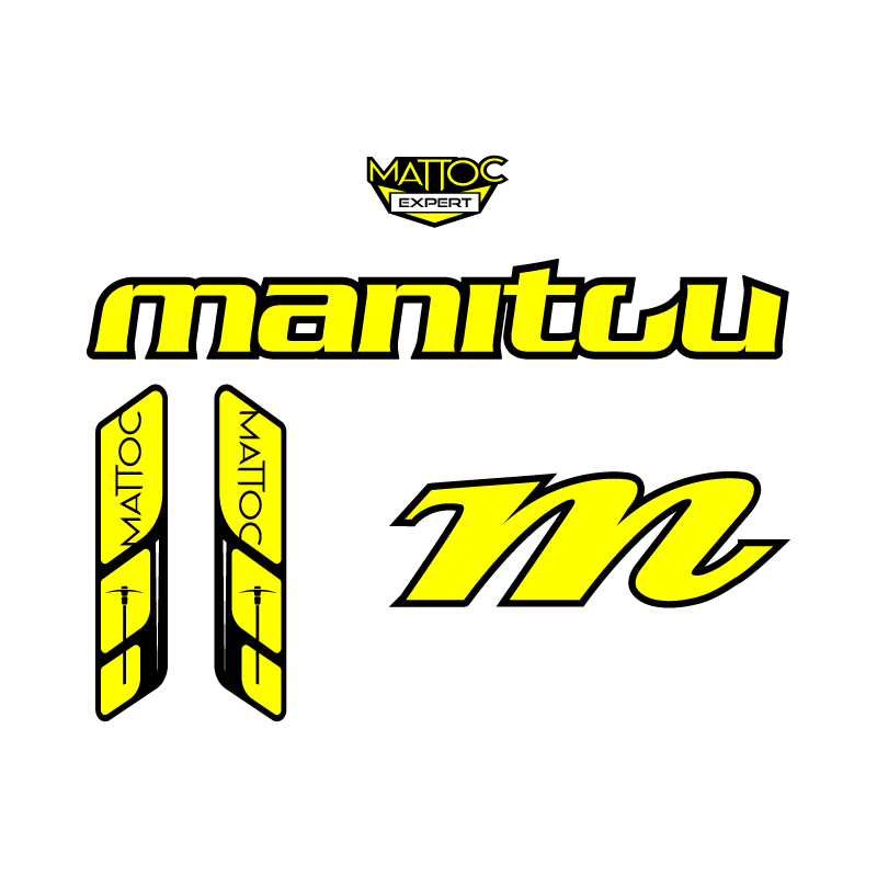 STAR SAM ® FORK STICKERS Manitou Mattoc Expert STICKER 26 Inch | eBay