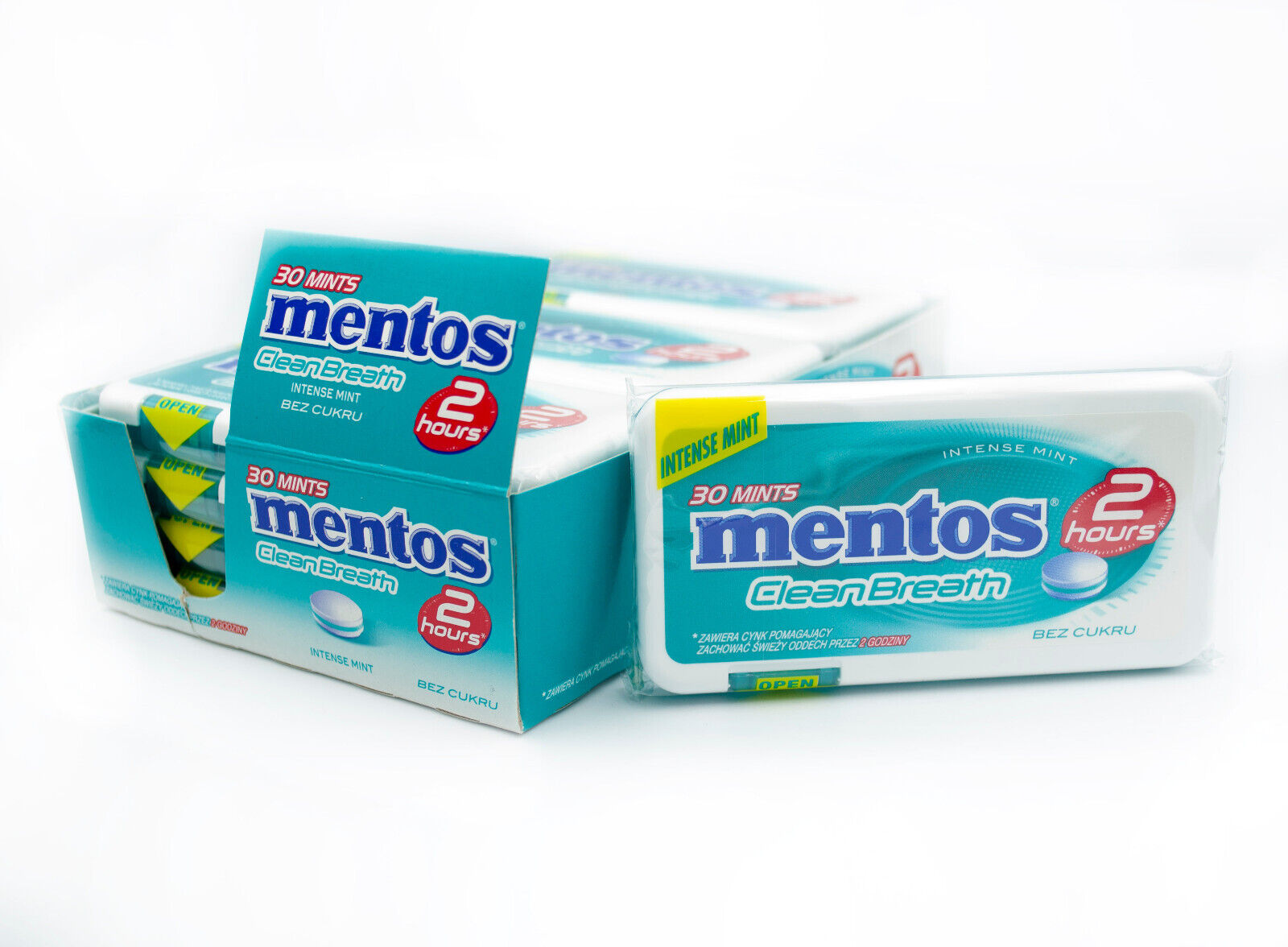 Mentos Clean Breath pastilles 21g Mentos peppermint candies | eBay UK