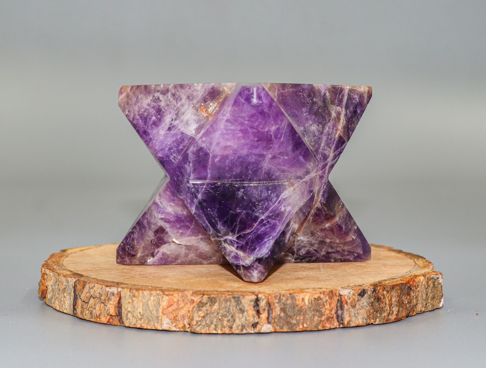 Polished Crystals Stone Carved Handmade Pointed Merkaba Healing ...