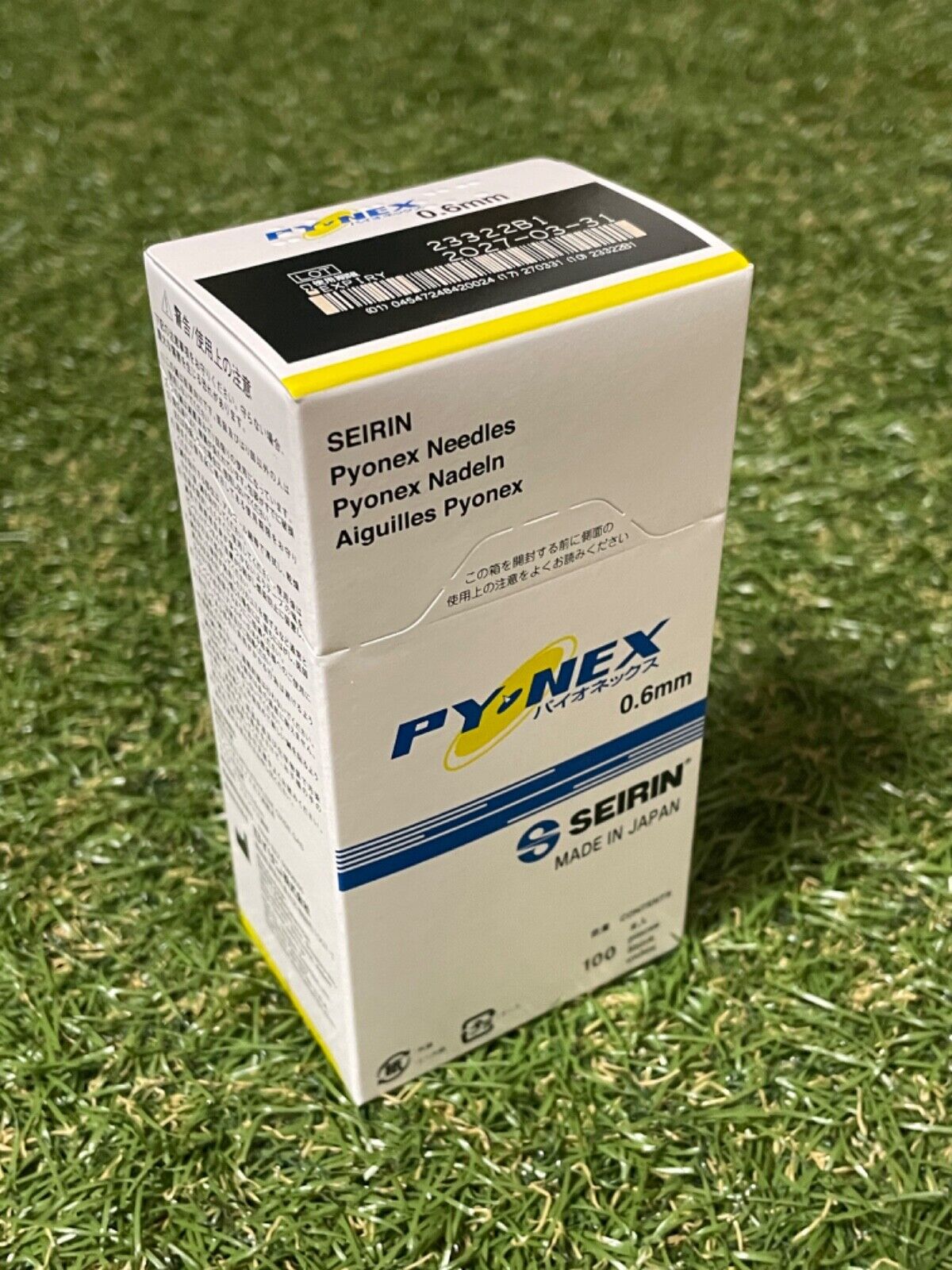 SEIRIN Pyonex Acupuncture patch 100 pcs 0.3mm 0.6mm 0.9mm 1.2mm 1.5mm ...