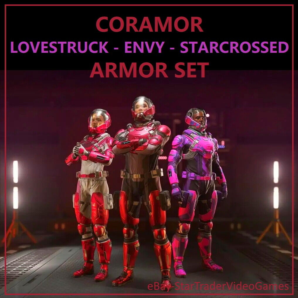 STAR CITIZEN - CORAMOR LOVESTRUCK ENVY STARCROSSED COMPLETE ARMOR SET ...