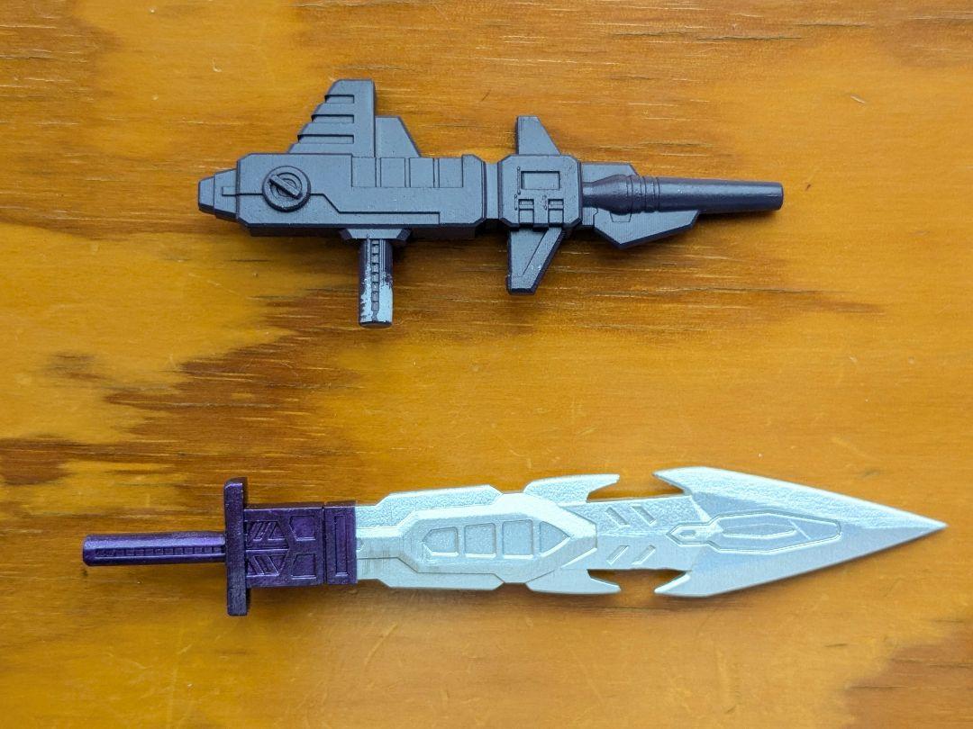 WEAPON 5MM JOINT Compatible Rifle Sword for Transformers Super Soldier ...