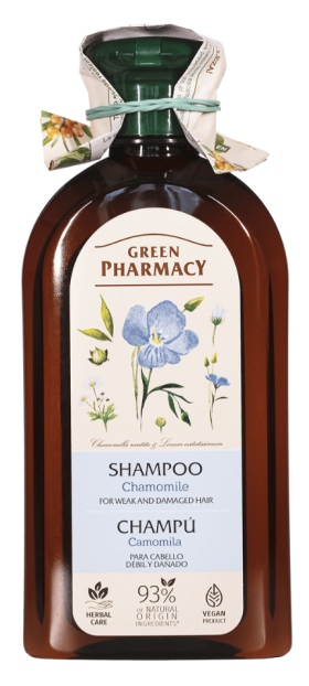 GREEN PHARMACY SHAMPOO GINSENG / NETTLE / BURDOCK / CHAMOMILE / ARGAN ...