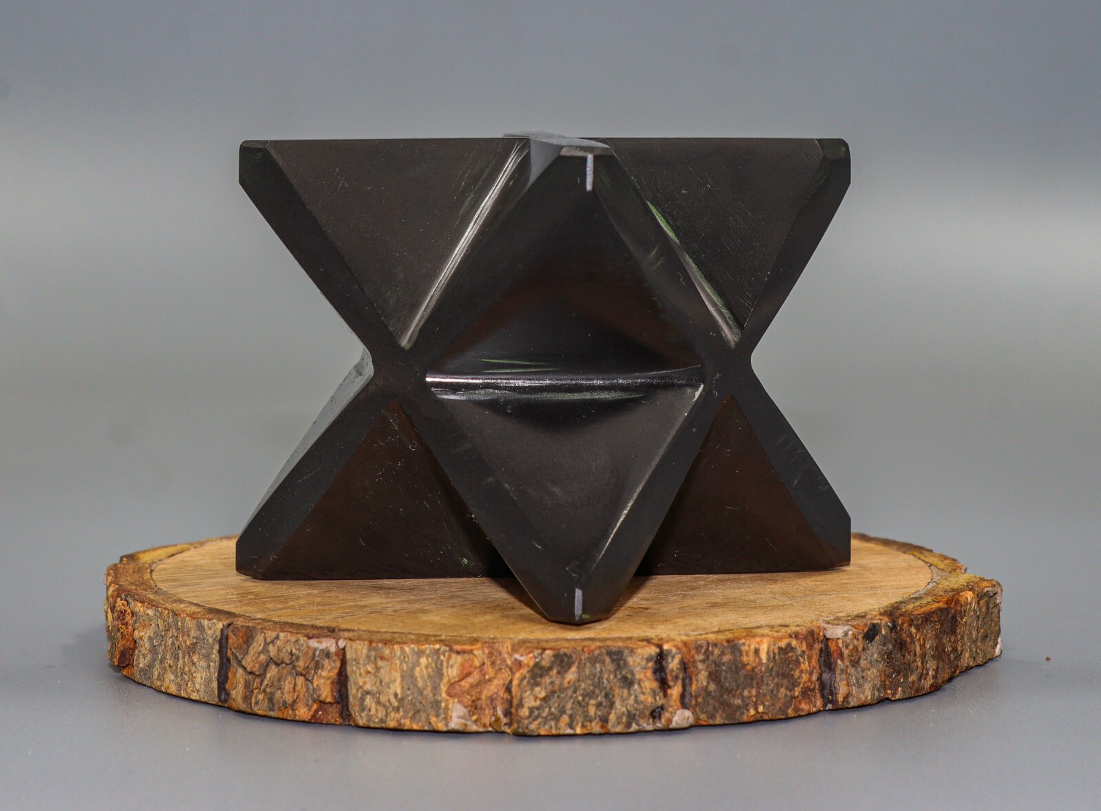 Polished Crystals Stone Carved Handmade Pointed Merkaba Healing ...