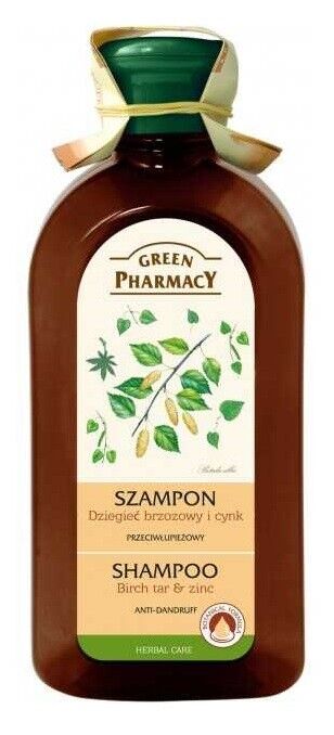 GREEN PHARMACY SHAMPOO GINSENG / NETTLE / BURDOCK / CHAMOMILE / ARGAN ...