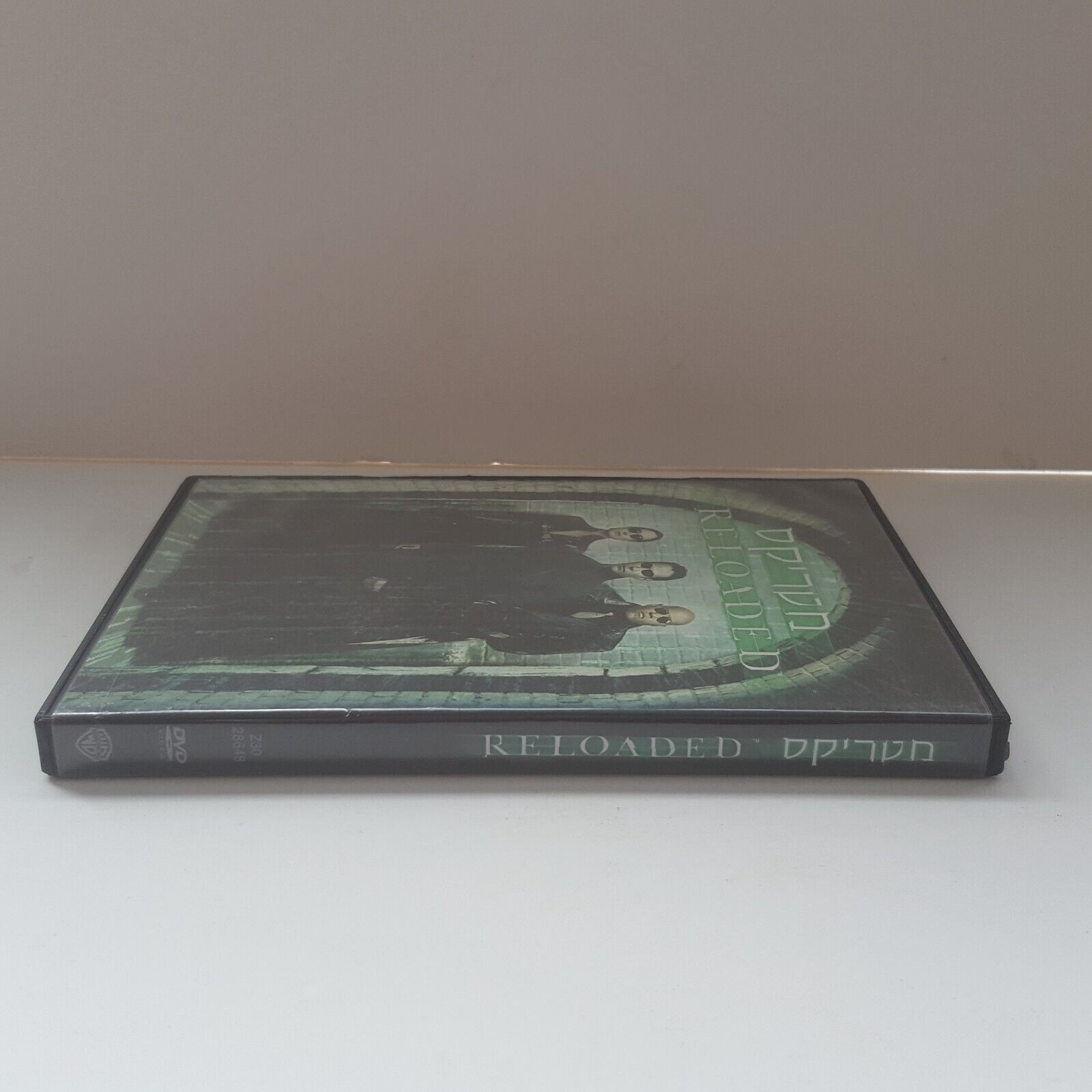 THE MATRIX RELOADED DVD Keanu Reeves Israel Hebrew Cover Edition PAL ...