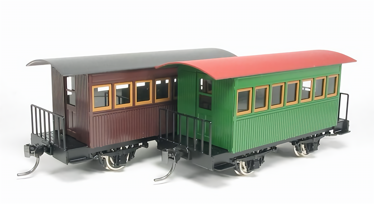 HO/J SCALE ARU-MODEL Open Deck Old Passenger Car Kit Vintage Coach H0 ...
