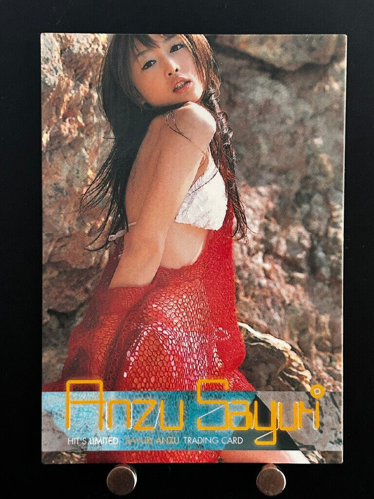 SAYURI ANZU JAPANESE Idol Card Hit's Limted 30 Visual Photocards Collection 2005 EUR 8,03 ...