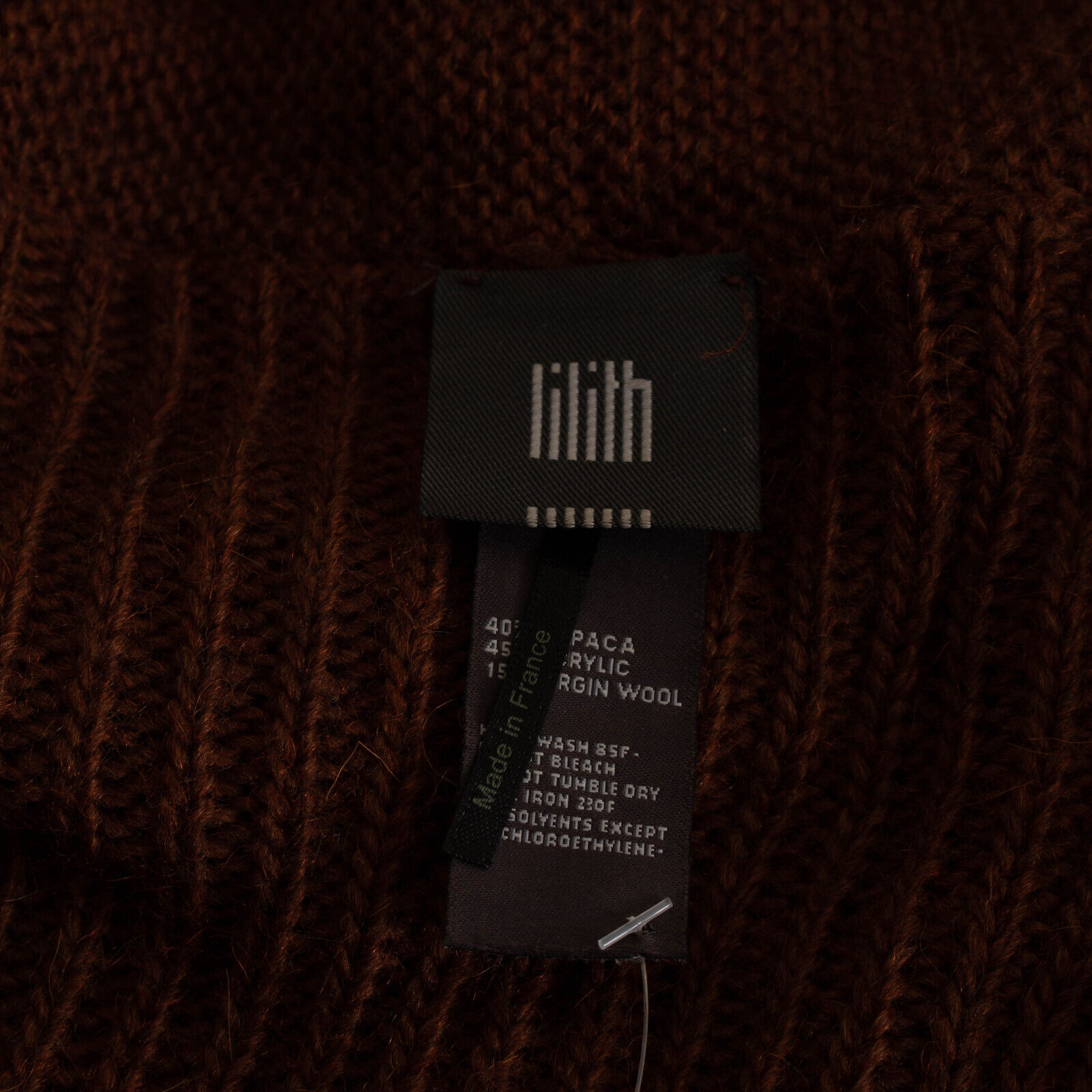 Ladies LILITH Brown Alpaca & Virgin Wool Cardigan Size 3 / XL | eBay