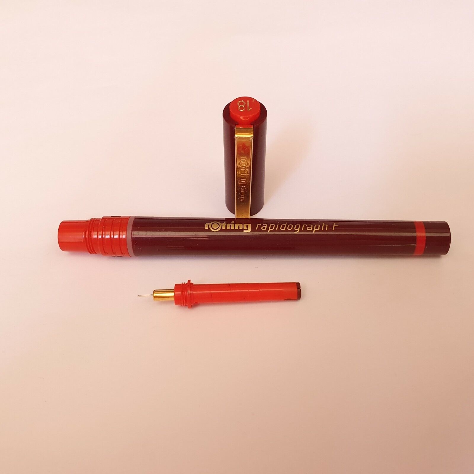USED rOtring Rapidograph F / Isograph F / Micronorm Technical Pens ...