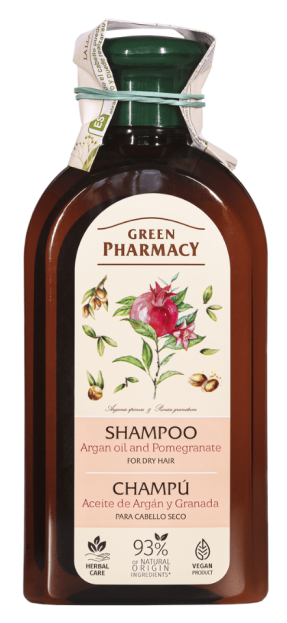 GREEN PHARMACY SHAMPOO GINSENG / NETTLE / BURDOCK / CHAMOMILE / ARGAN ...