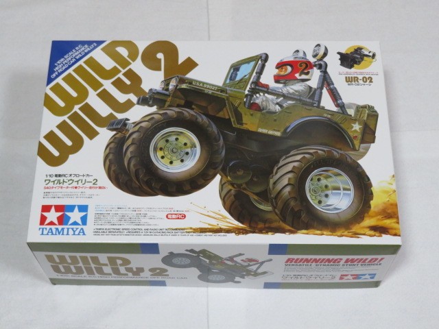 TAMIYA 1/10 WILD Willy II Electric RC Off-Road Car Kit Item 58242 RC ...