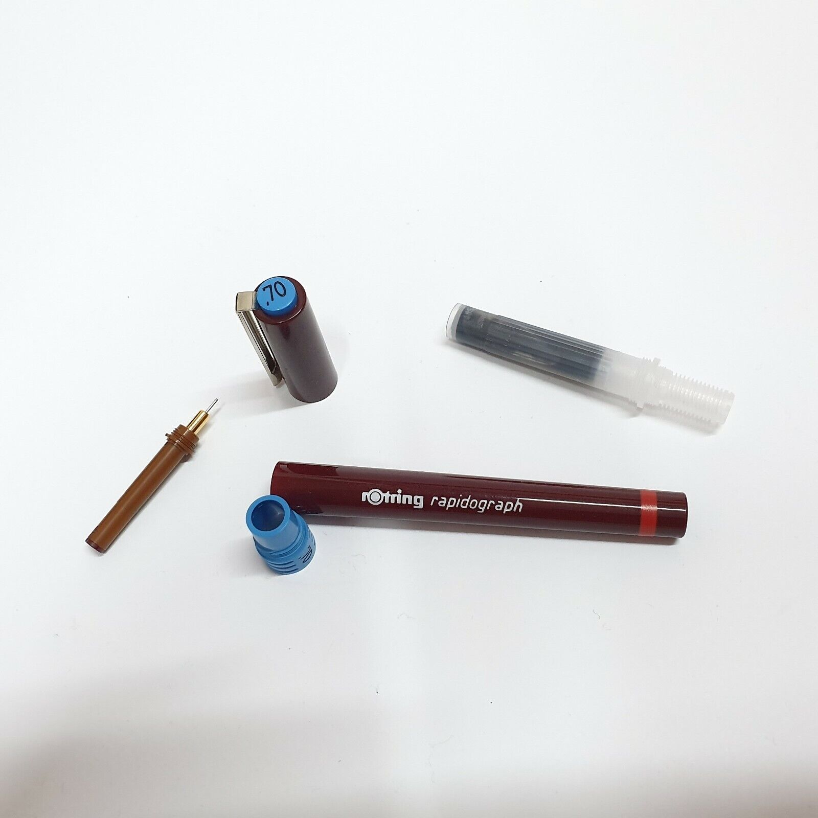 USED rOtring Rapidograph F / Isograph F / Micronorm Technical Pens ...