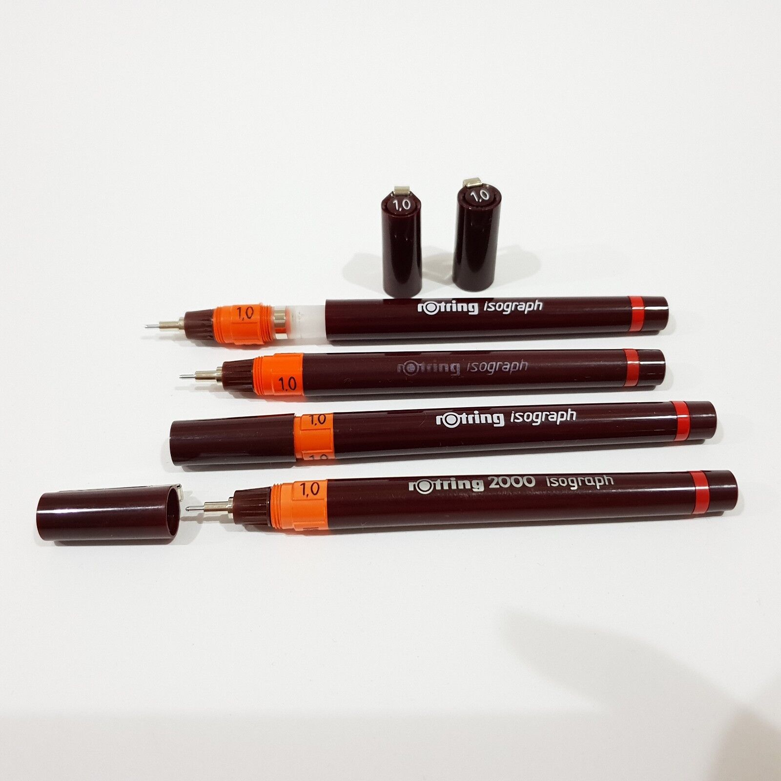 USED rOtring Rapidograph F / Isograph F / Micronorm Technical Pens ...