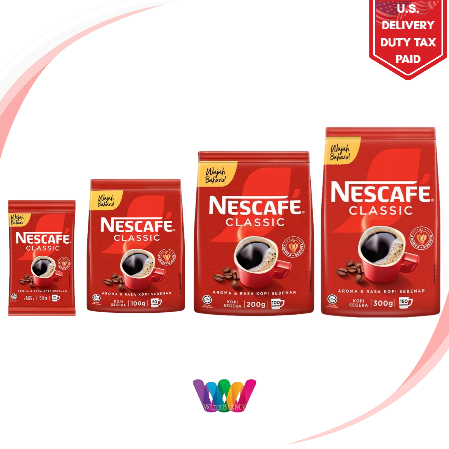 NESCAFE CLASSIC REFILL 50g/ 100g/ 200g $38.43 - PicClick AU
