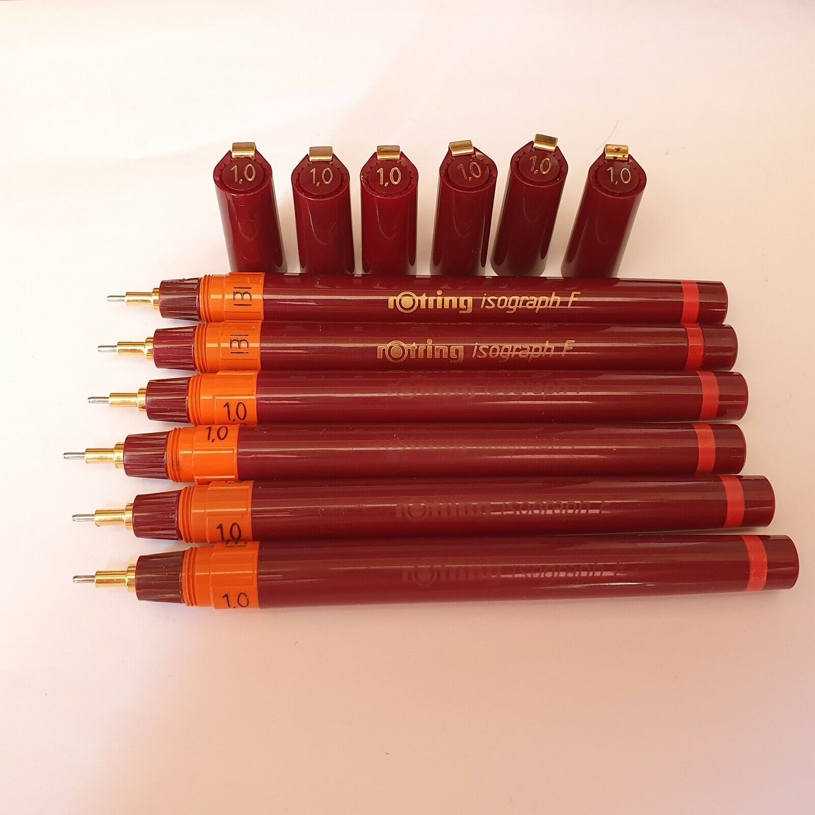 USED rOtring Rapidograph F / Isograph F / Micronorm Technical Pens ...