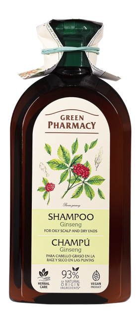 GREEN PHARMACY SHAMPOO GINSENG / NETTLE / BURDOCK / CHAMOMILE / ARGAN ...