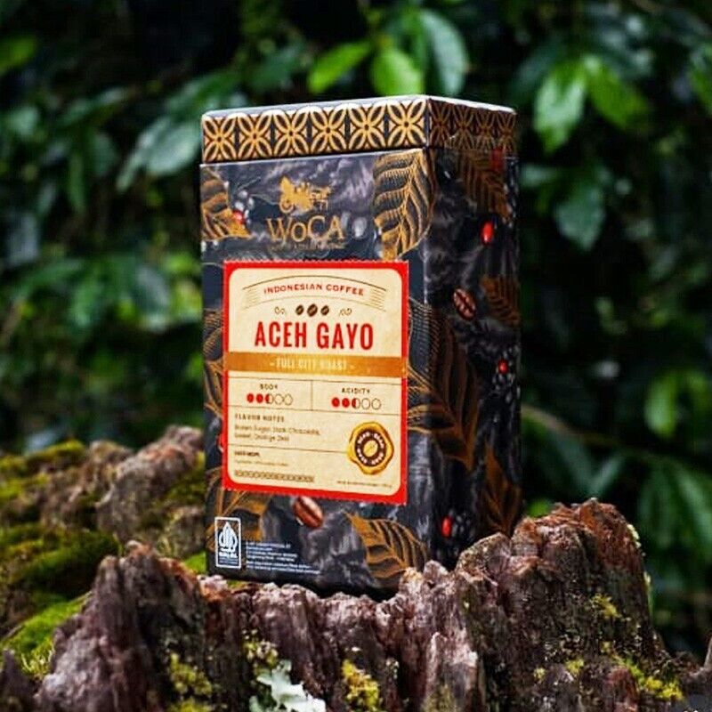 WoCa Indonesian Coffee ACEH GAYO 200g Ground Coffee | eBay
