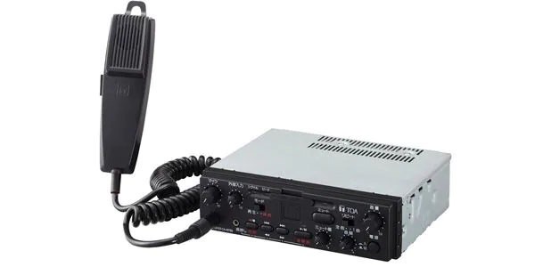 1 TOA CA-207SD car amplifier, 2 SC-710AM horn speakers set, used, free ...