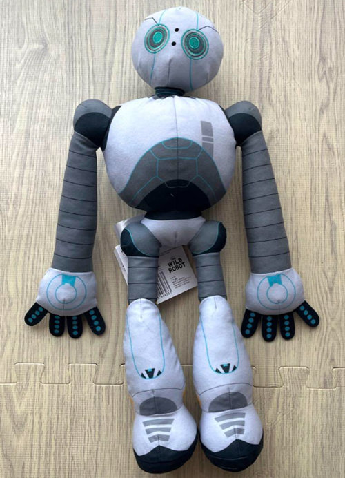 The Wild Robot Roz Plush Toy Doll L size 46cm SEGA Movie version | eBay