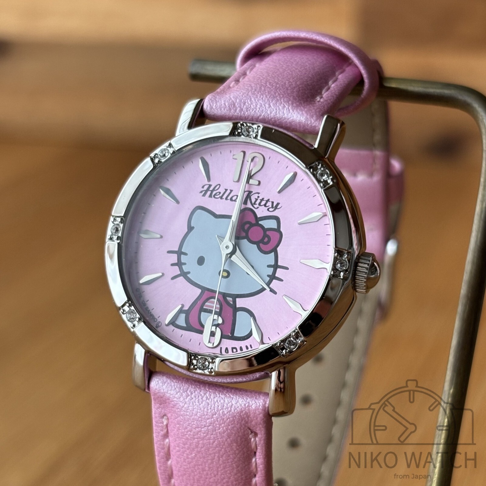 HELLO KITTY WATCH CITIZEN Pink Sanrio Made in Japan 2013 JP Limited ...