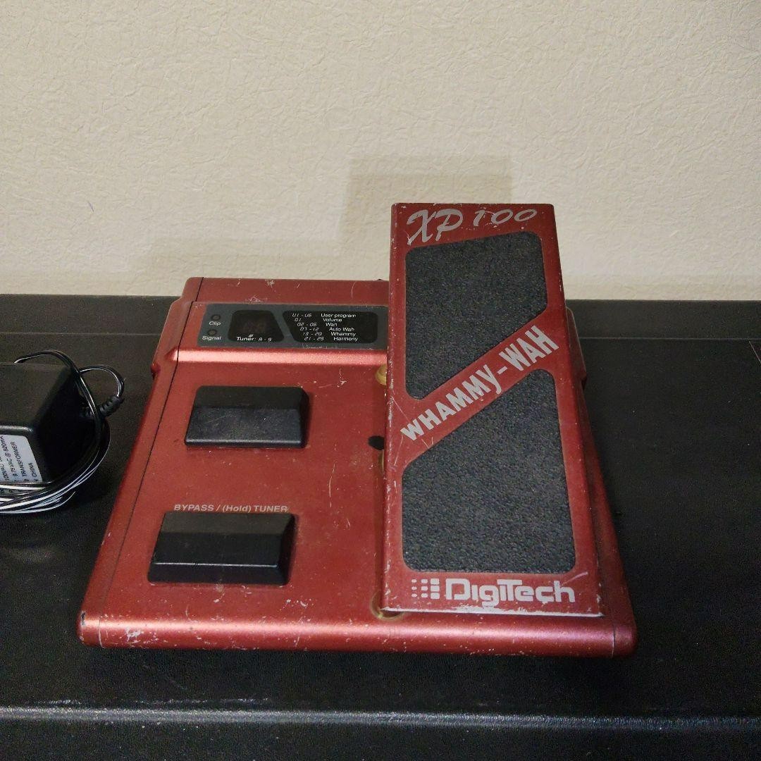 Digitech XP-100 Whammy Wah Guitar Effect Pedal With AC Adapter Junk ...