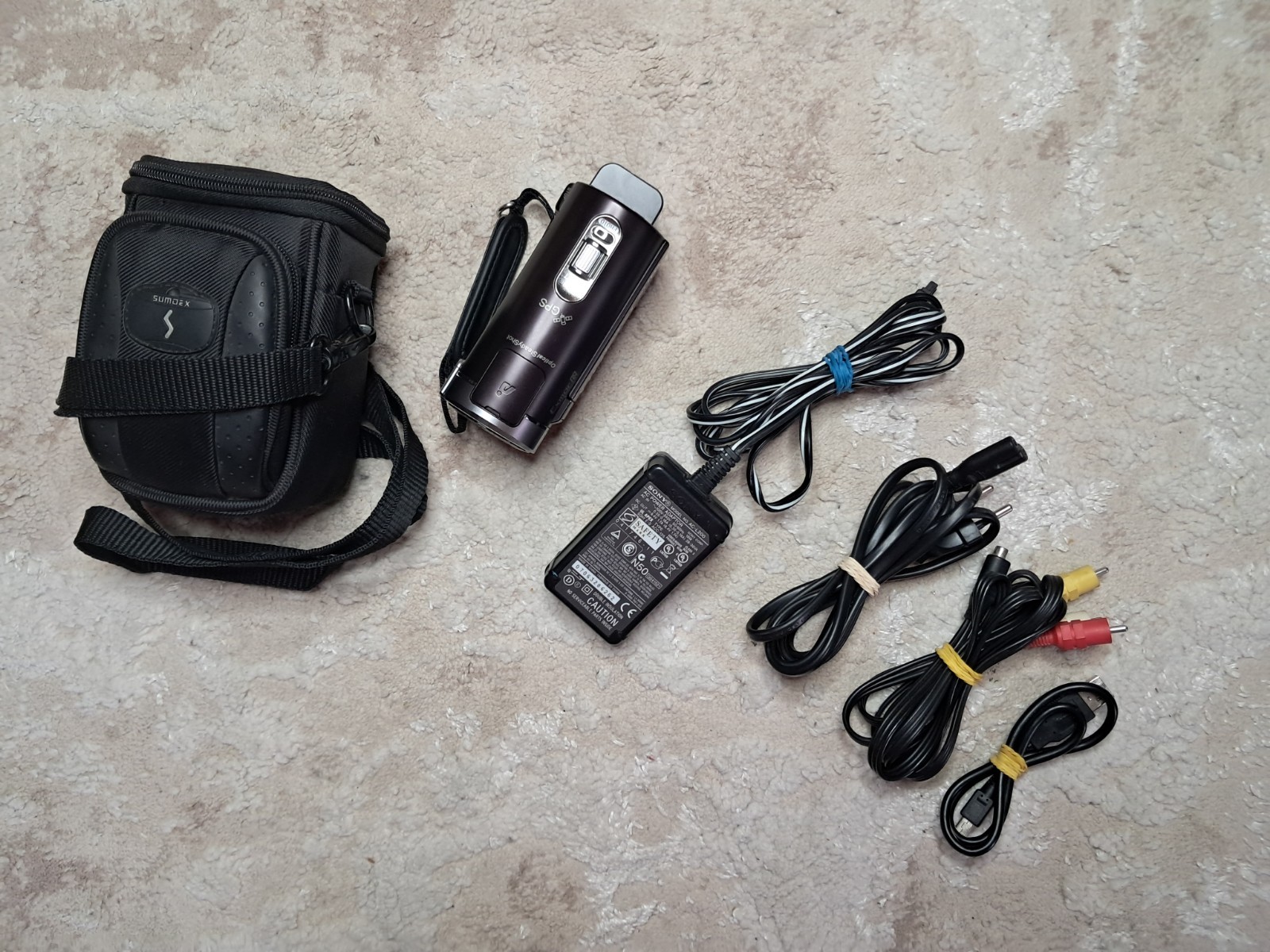 SONY HANDYCAM HDR-CX350 HD 1080i 60fps AVCHD 32GB Flash Camcorder GPS ...