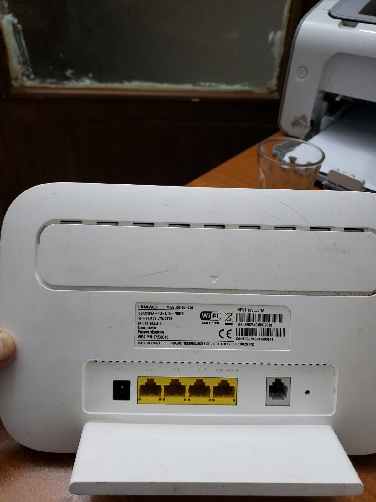 ROUTEUR HUAWEI B612S-25D 4G LTE Cat.6 300 Mbps EUR 57,13 - PicClick FR