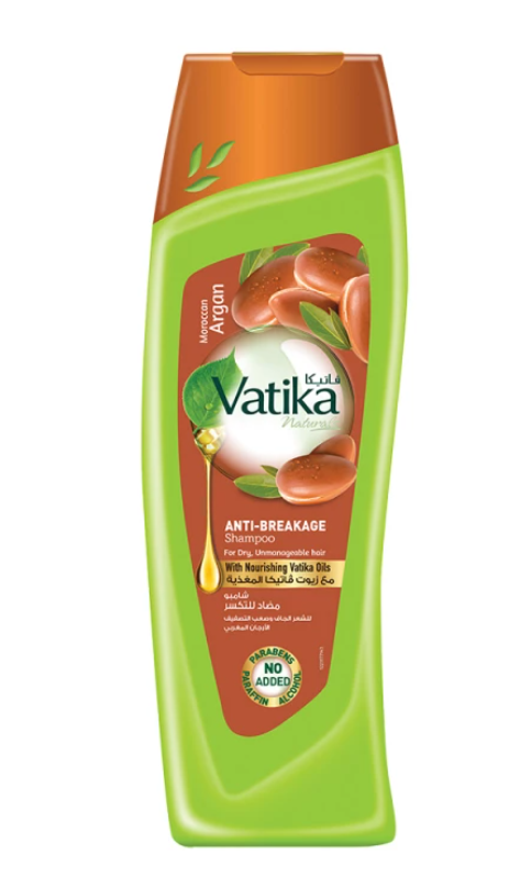 2 PACK X Vatika Shampoo Anti-Garlic & Moroccan Argan 400 ml ⭐FAST ...